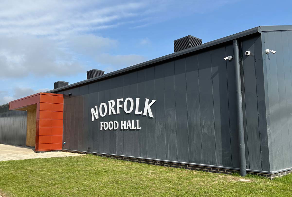 Rossi Long - Norfolk Food Hall Opens at Norfolk Showground